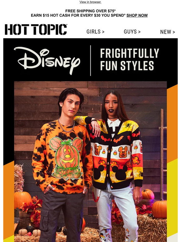 Hot Topic: Scare up frightfully fun style with our Disney Halloween ...