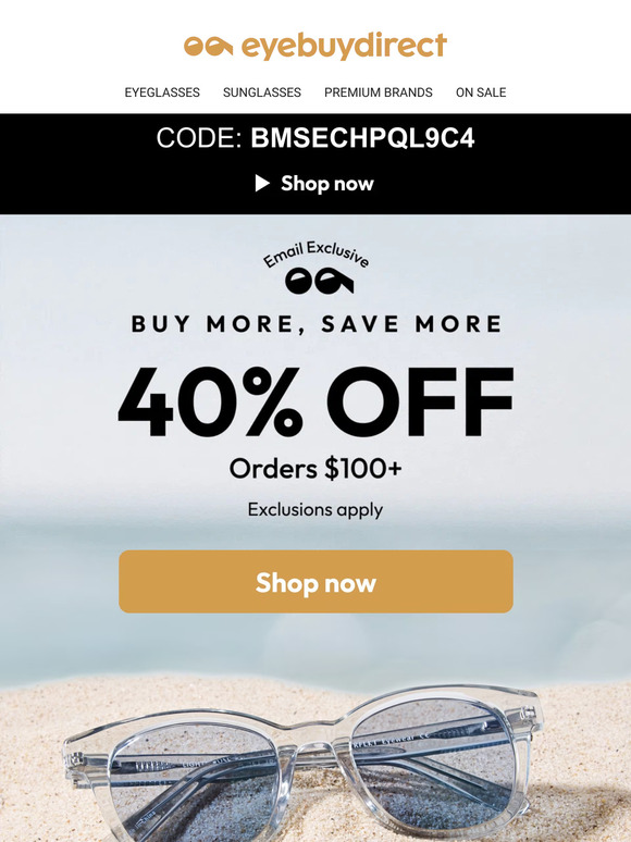 EyeBuyDirect: Is Your Eyewear Beach Ready?😎🏖️ | Milled