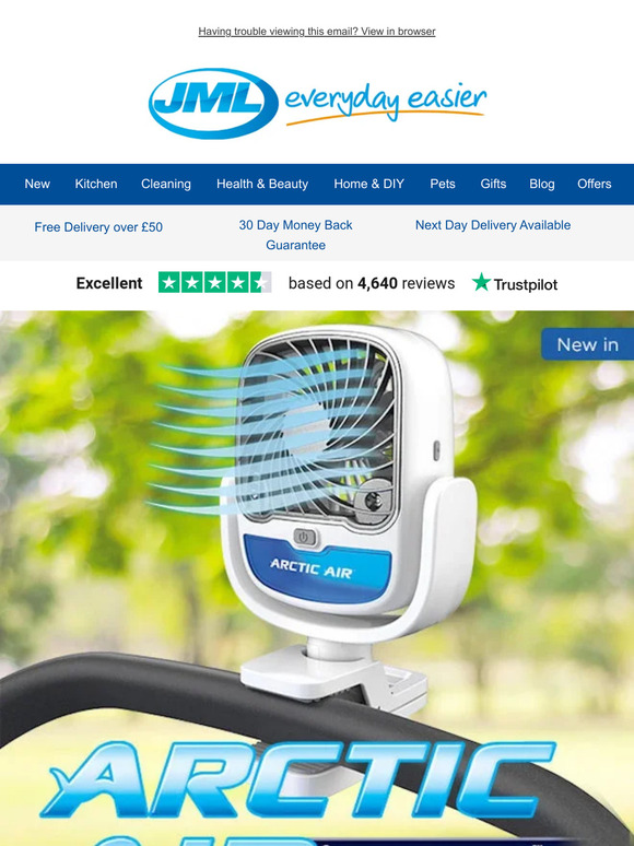 JML: Hands-free cooling, wherever you go! | Milled