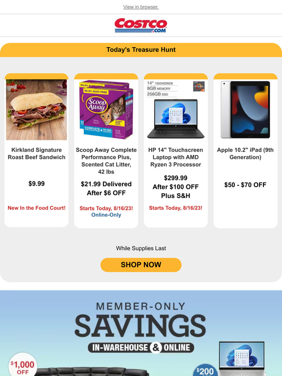 Costco: Today‘s Treasure Hunt + TECH DAYS CONTINUE! | Milled