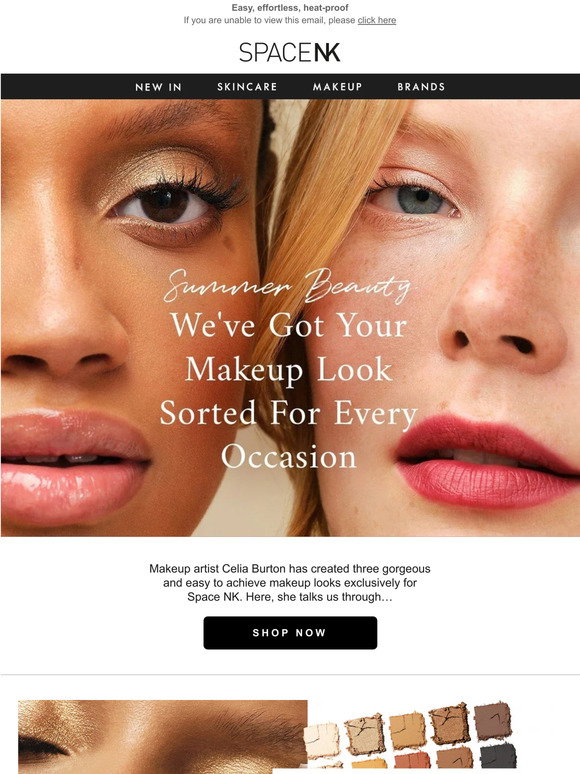 Space NK: Summer Makeup Looks | Milled
