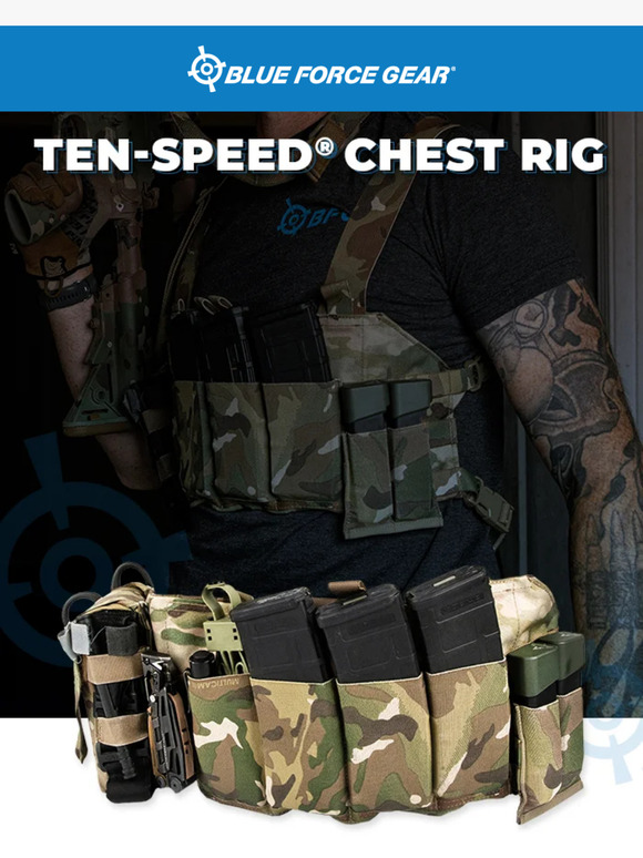 Blue Force Gear: The original Ten-Speed® Chest Rig | Milled