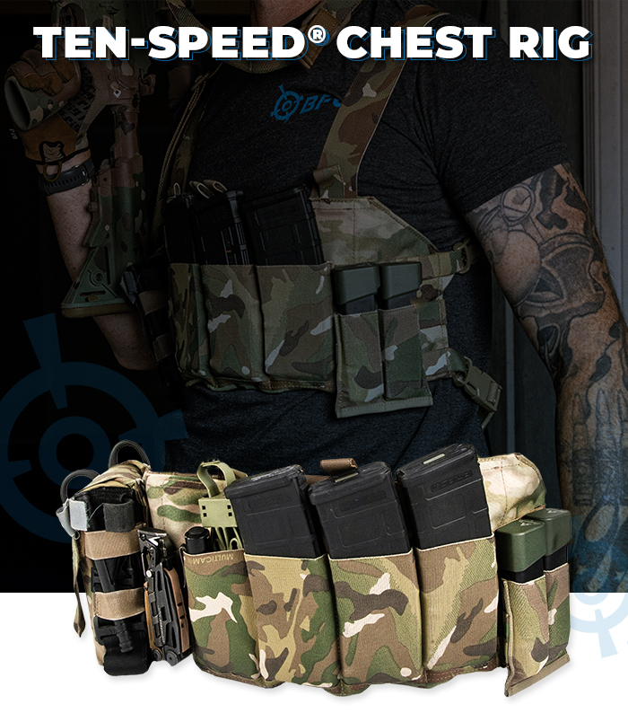 Blue Force Gear: The original Ten-Speed® Chest Rig | Milled