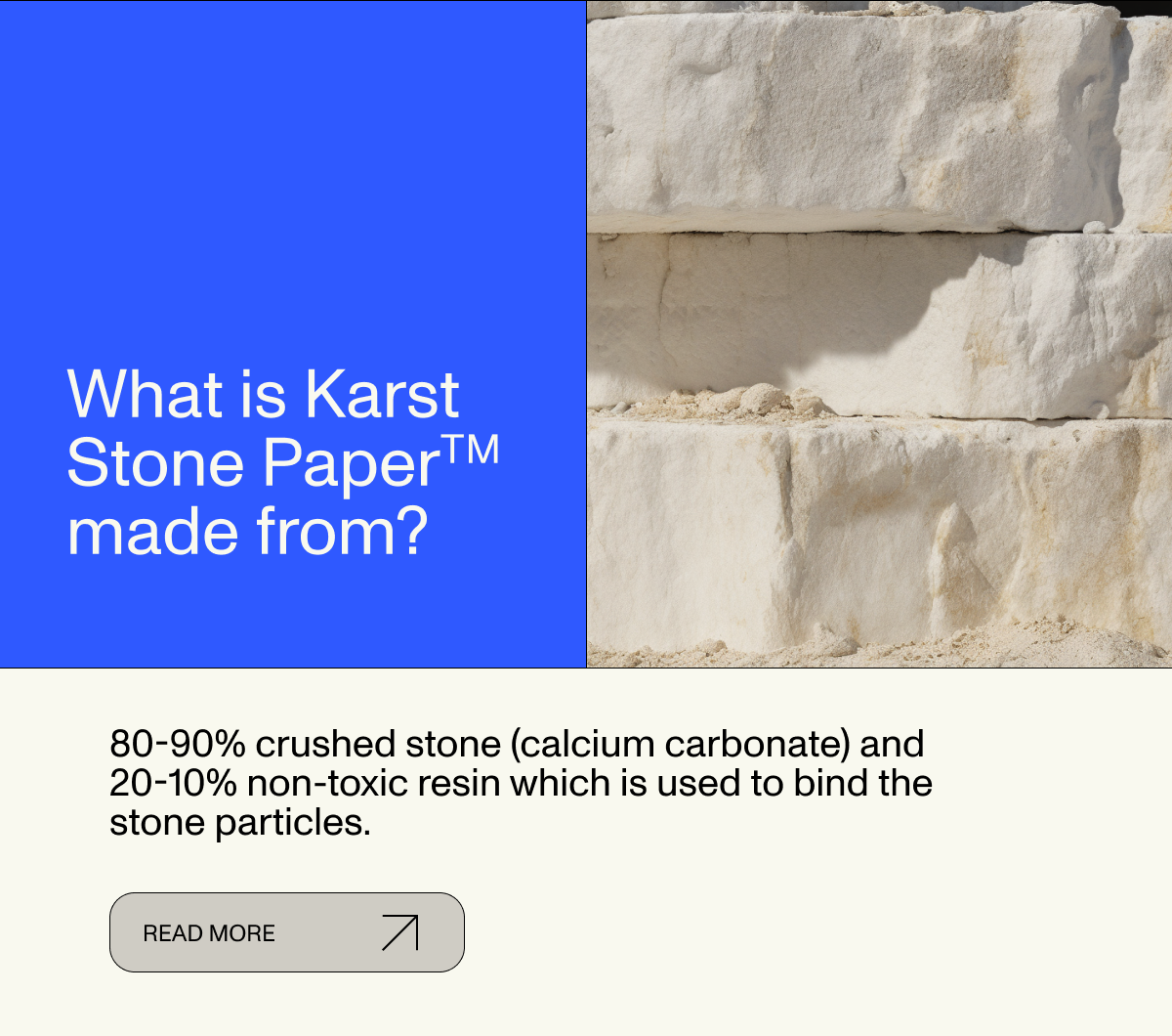 Karst Stone Paper: What on Earth is Stone Paper? | Milled