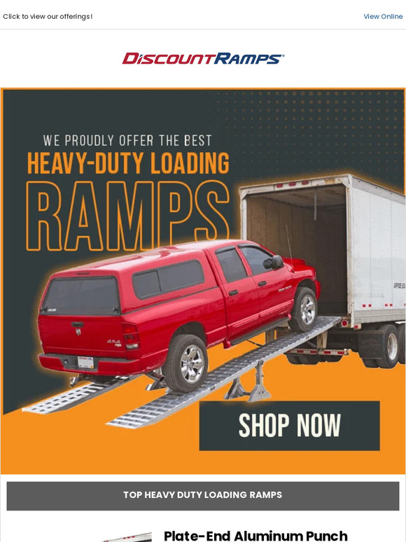DiscountRamps.Com: Top 4 Heavy-Duty Loading Ramps! 4️⃣🚛 | Milled