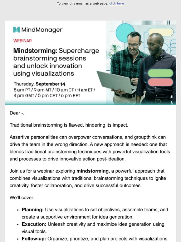 MindManager: Mindstorming: Supercharge brainstorming using ...