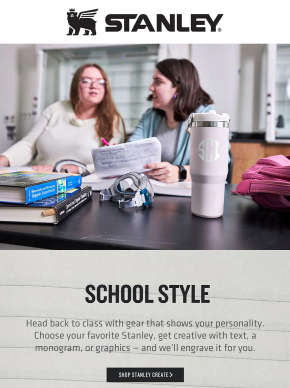 Stanley: Customized Gear For The School Year | Milled