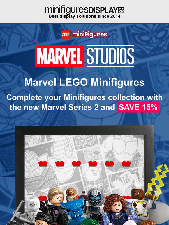 Minifigures Display: Marvel LEGO Minifigures Series Pre Orders 💥 | Milled