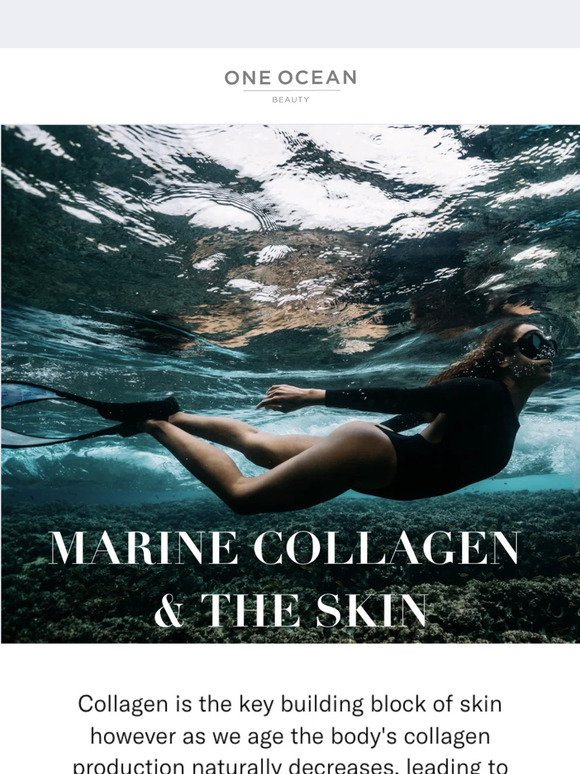 One Ocean Beauty: Marine Collagen & The Skin | Milled
