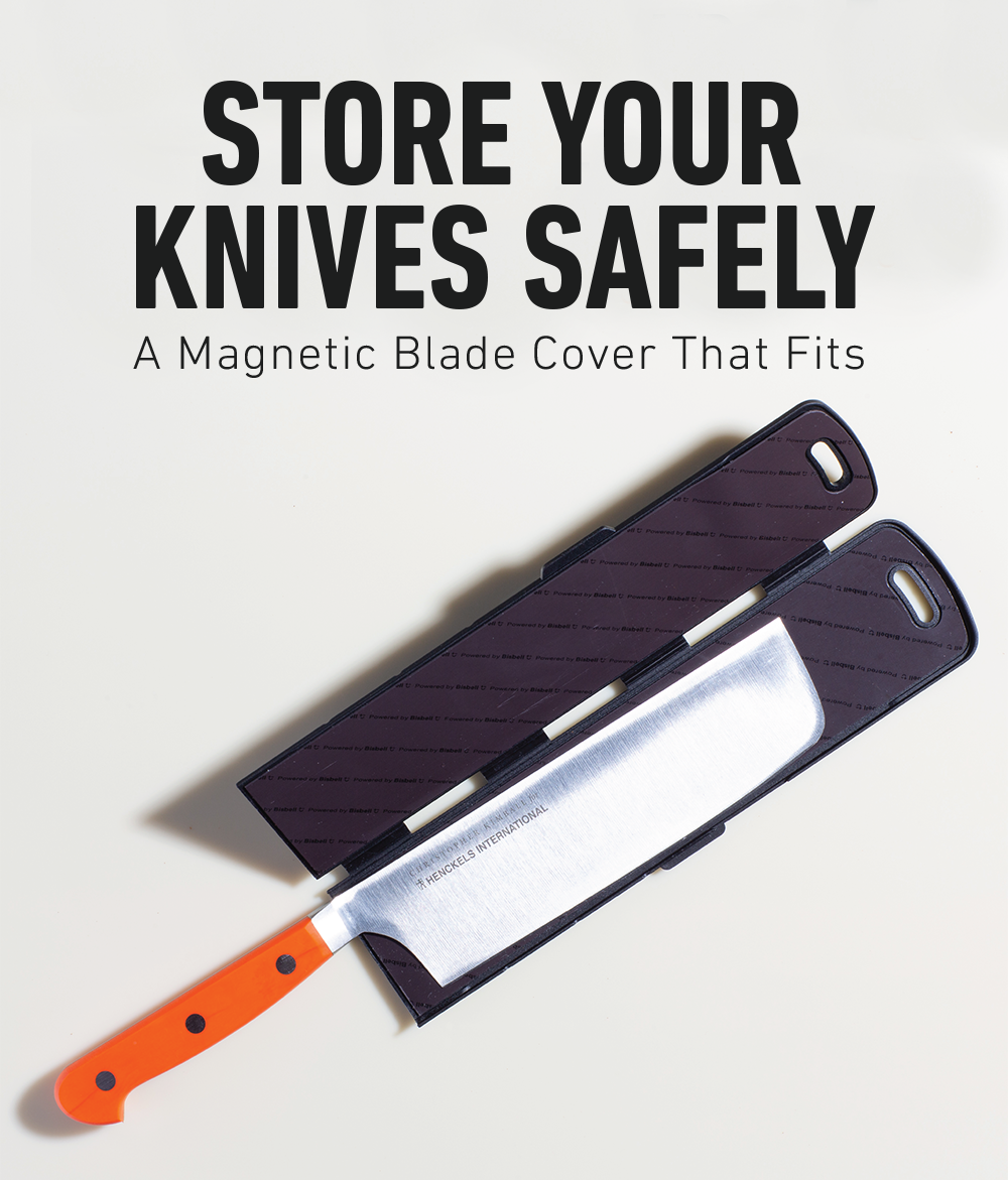 Milk Street Kitchen: Magnetic Knife Sheath Fits Nearly Every Blade | Milled