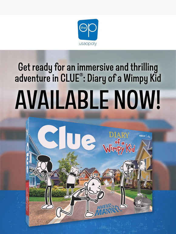 The Op: Grab Your Detective Hat – Diary of a Wimpy Kid Clue is ...
