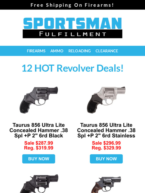Fin Feather Fur Outfitters: 12 HOT Revolver Deals! 🔥 | Milled