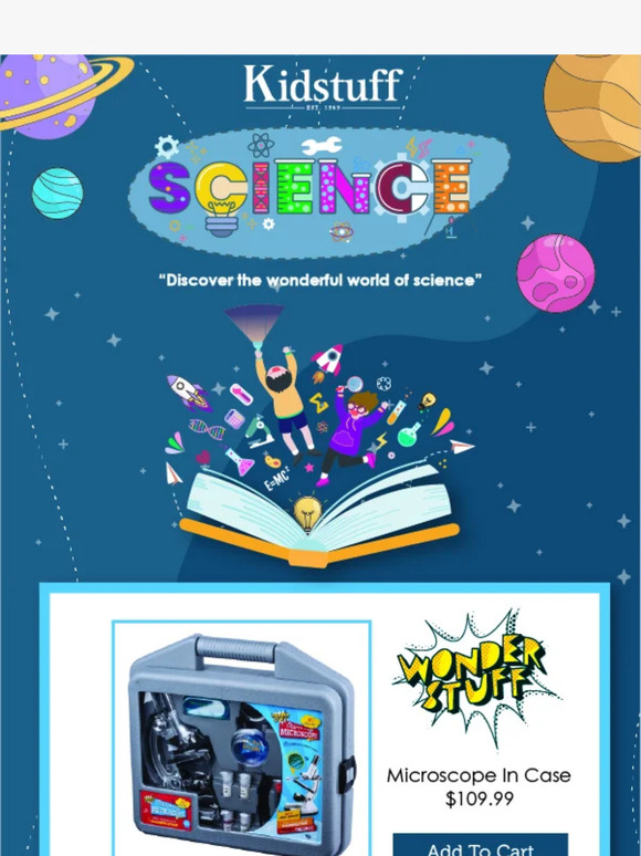 Kidstuff: Discover the wonderful world of science! 🔬 | Milled