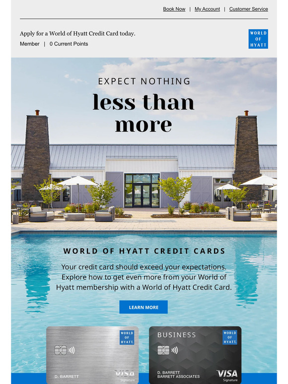 Hyatt: Expect More and Get More from a World of Hyatt Credit Card | Milled