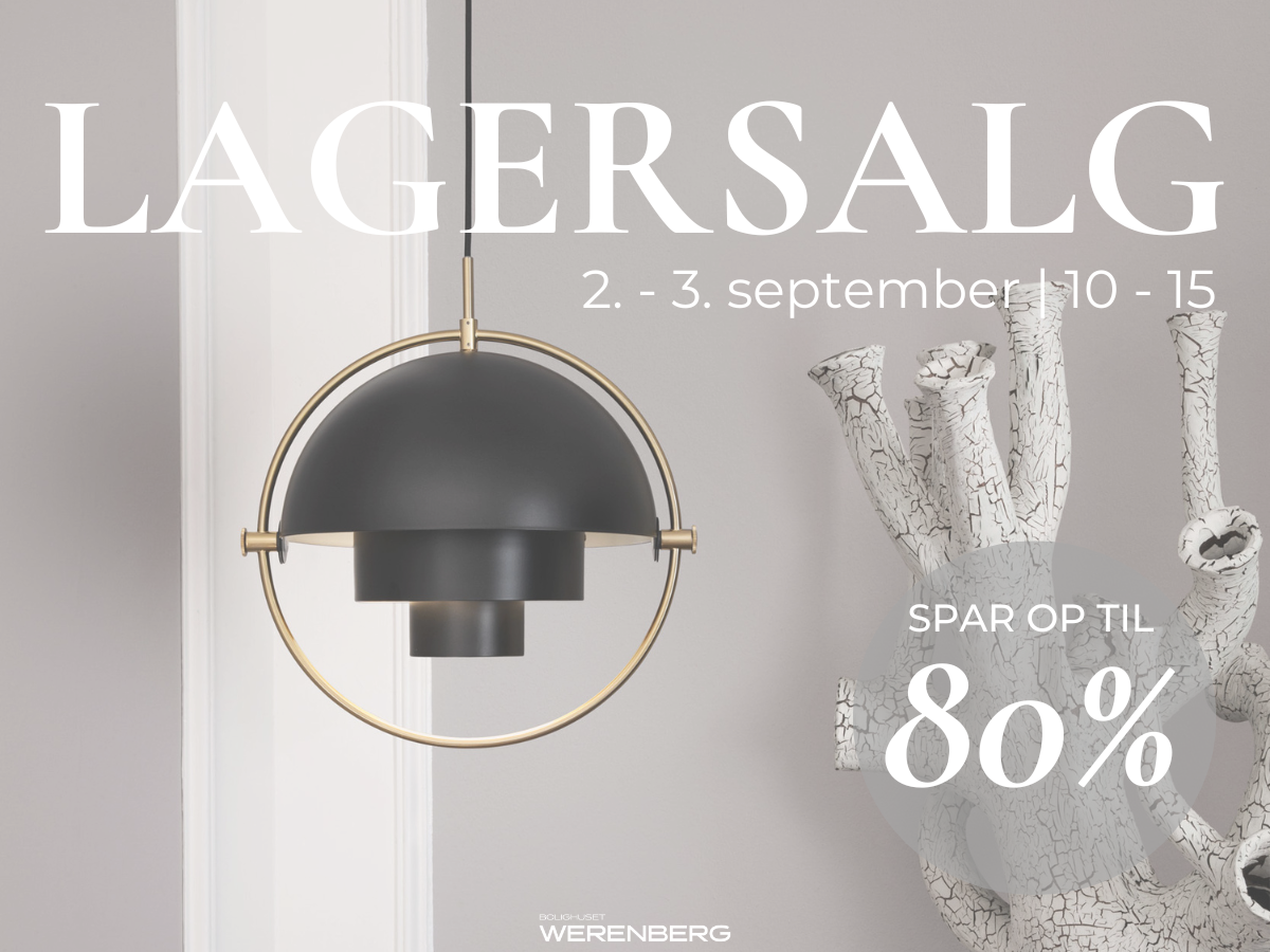 Bolighuset Werenberg: Kom med til vores store lagersalg | Milled