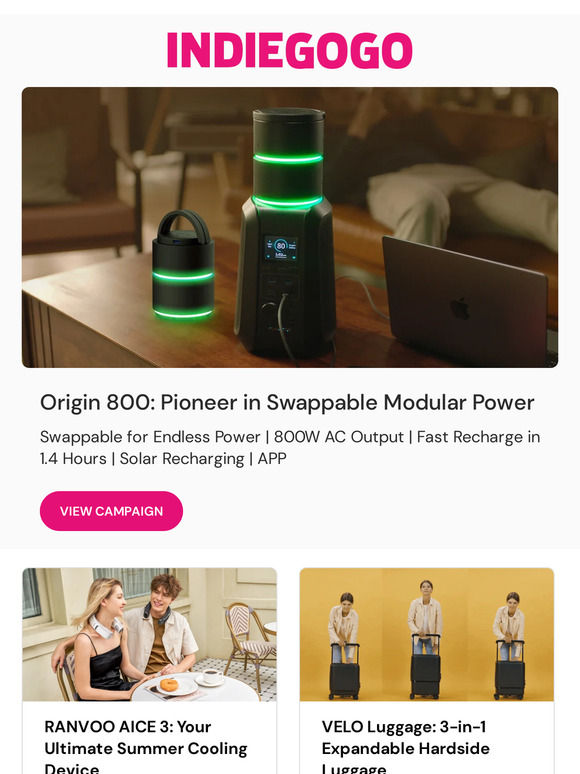 Indiegogo: This smart modular power system has 800W AC output and a ...