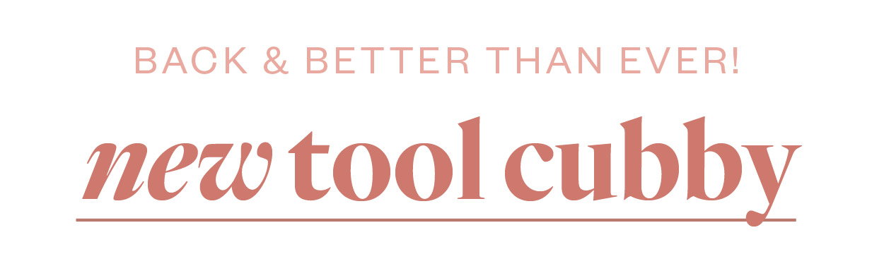 Create Room: The NEW Tool Cubby is here! | Milled