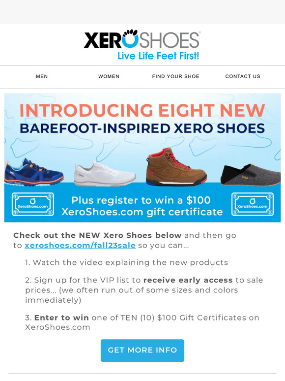 Xero Shoes: Discover EIGHT New Xero Shoes | Milled