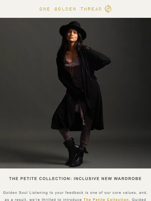 One Golden Thread: New Earthwear Awaits: Introducing The Petite ...