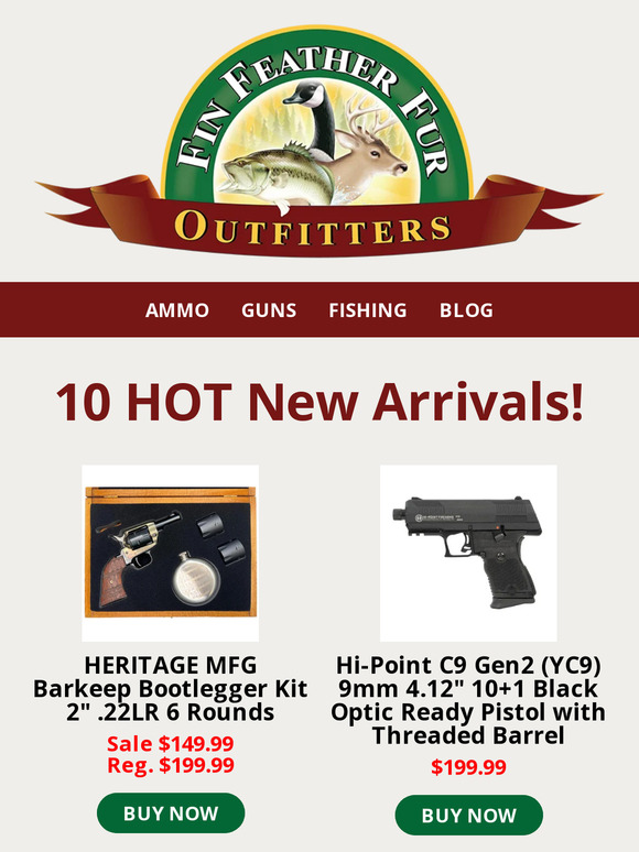 Fin Feather Fur Outfitters: 10 HOT New Arrivals! | Milled