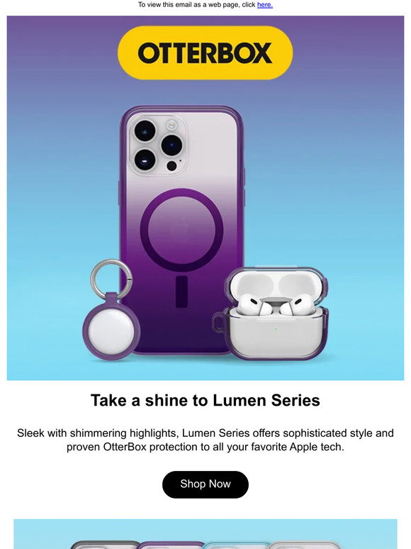 OtterBox: Light up your tech with Lumen Series | Milled