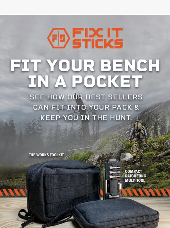 Fix It Sticks: Every ounce adds up with your gear | Milled