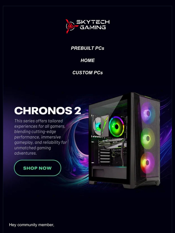 Skytech Gaming: Meet the sequel to one of our most popular PC models ...