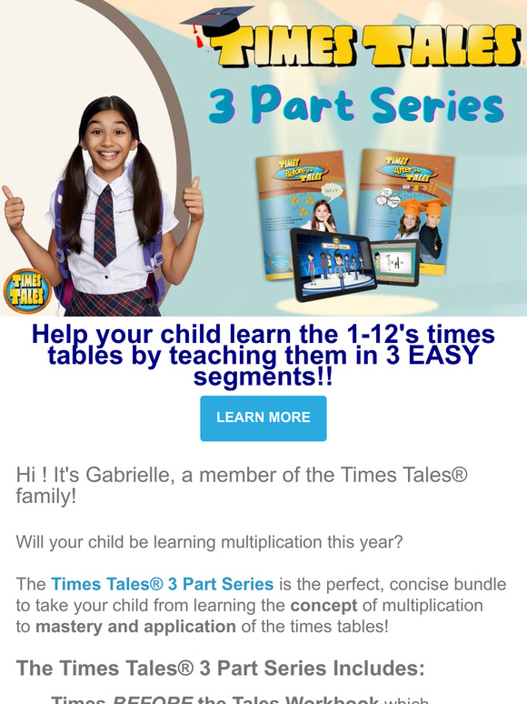 Times Tales: 👉Multiplication mastery made EASY! | Milled