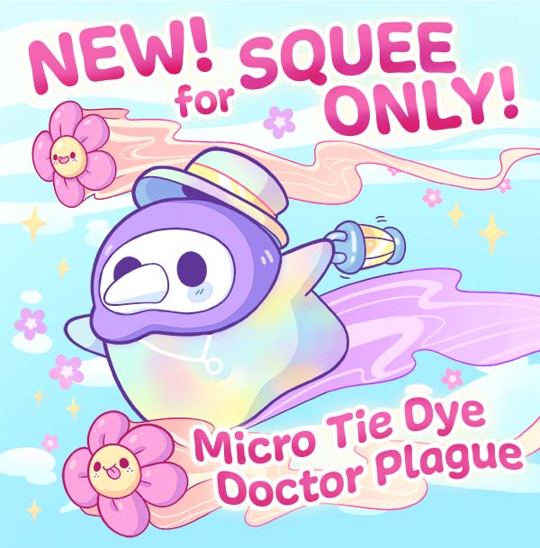 Squishable: New Drop! SQUEE-Exclusive Micro Tie Dye Doctor Plague!! 💓 ...