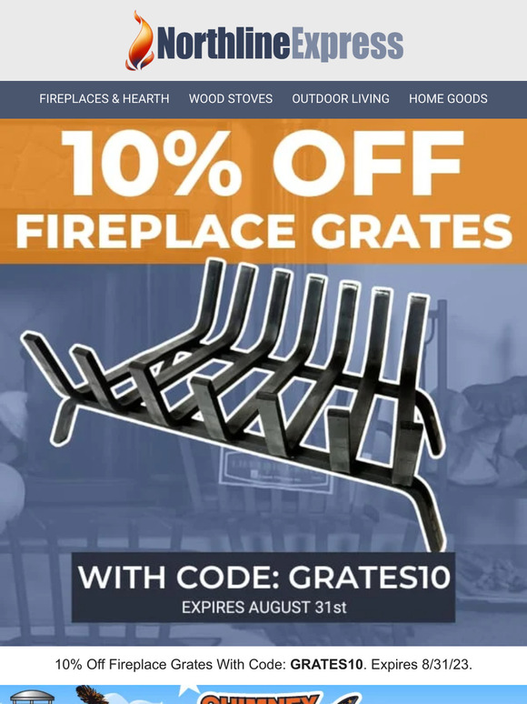 Northline Express: It's A Grate Time! Take 10% Off Today | Milled
