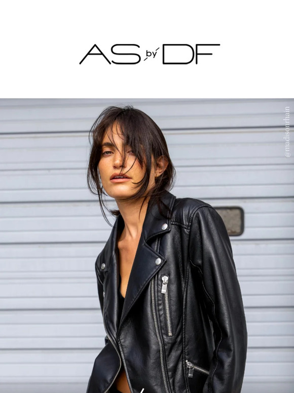 AS by Df: Our New ICONIC Jacket. Yes, we have been waiting for this ...