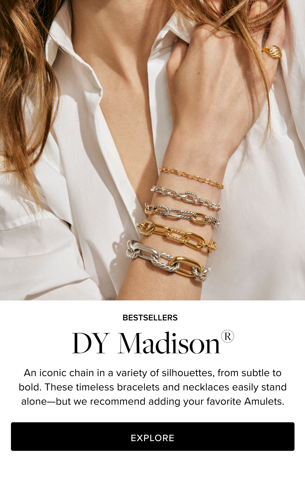 David Yurman: The Must-Have: DY Madison® Chain | Milled