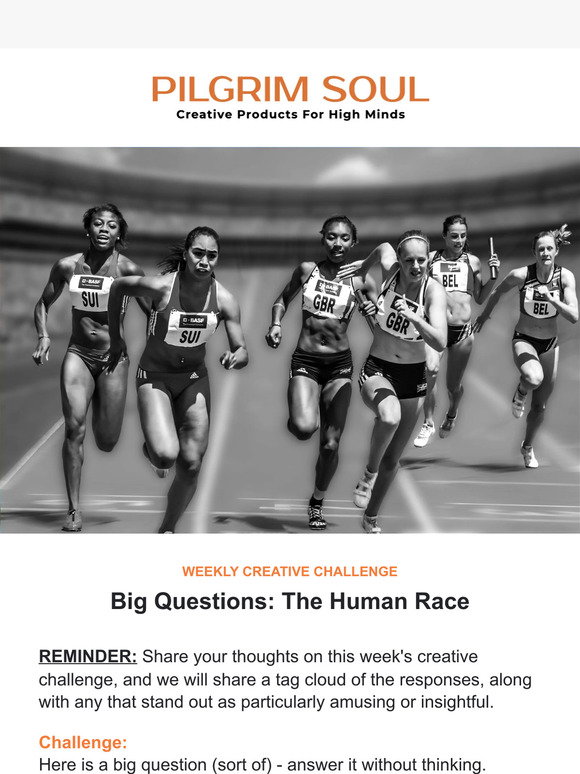 Pilgrim Soul: Reminder: 3 Words to Describe the Human Race | Milled