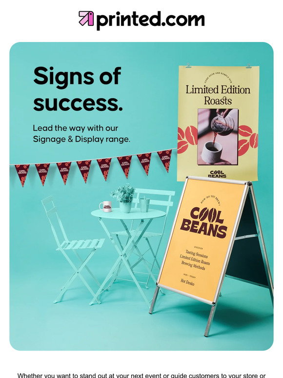 Printed: Lead the way with Signage & Display | Milled