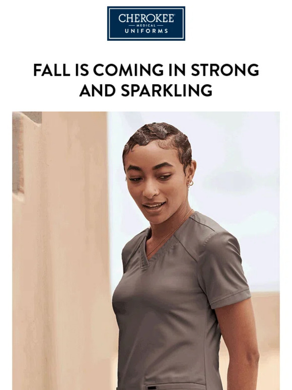 Cherokee Uniforms: Fall is coming in strong and sparkling | Milled