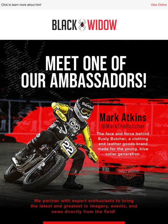 Black Widow: 🏍️ Ambassador Spotlight | Mark Atkins | Milled