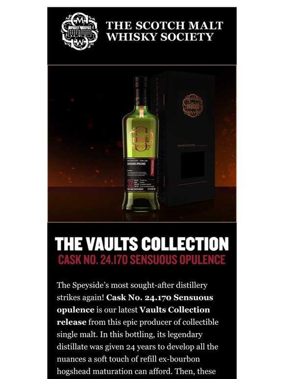 The Scotch Malt Whisky Society: Sensuous Opulence - Vaults Collection ...