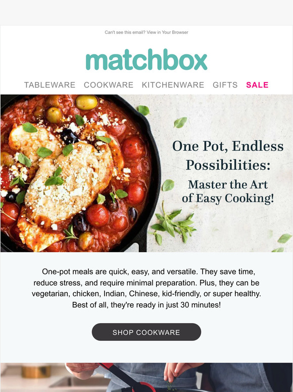 Matchbox: One Pot, Many Flavours: Create Memorable Meals with Minimal ...