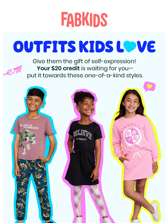 FabKids: Kids absolutely LOVE these outfits for school | Milled