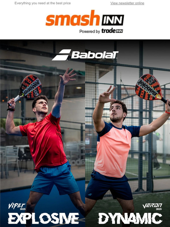 SmashInn Scandinavia - Online Tennis Store: New Babolat padel rackets ...
