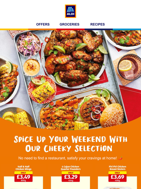 Aldi: Big Weekend In? Feast For Less With Aldi! | Milled