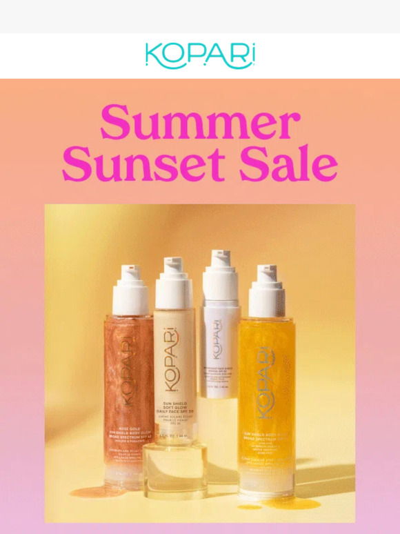 Kopari Beauty Email Newsletters: Shop Sales, Discounts, and Coupon Codes