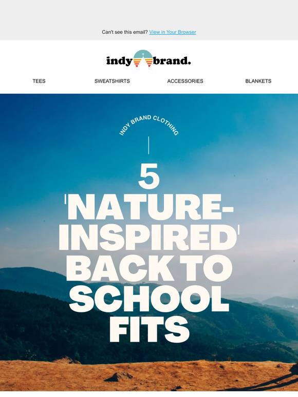 Indy Brand: 5 Nature-inspired outfits for Back to School🌻 | Milled