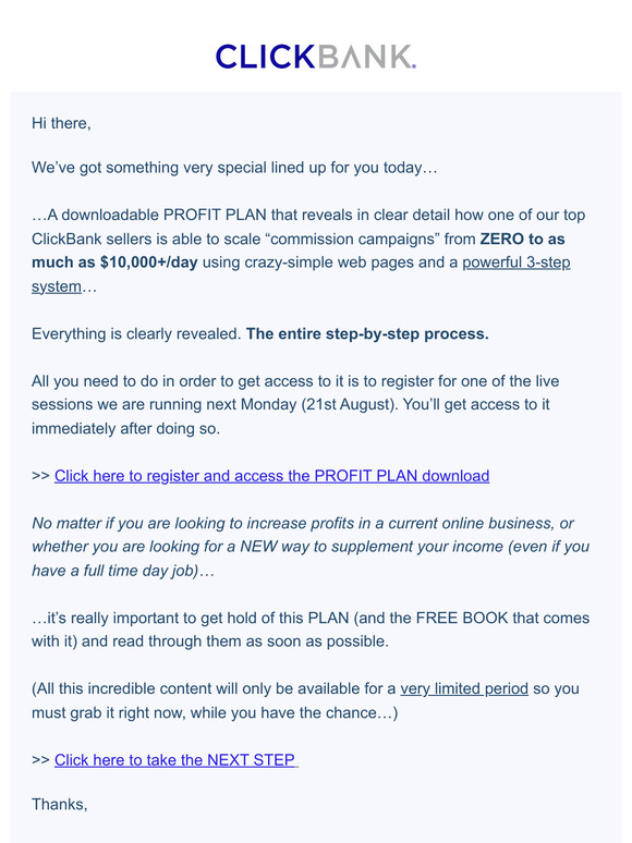 ClickBank: Scale From ZERO to as much as $10,000+/day… (2023 “Profit ...