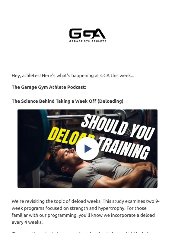 Garage Gym Athlete by Jerred Moon: The Garage (The Science Behind ...