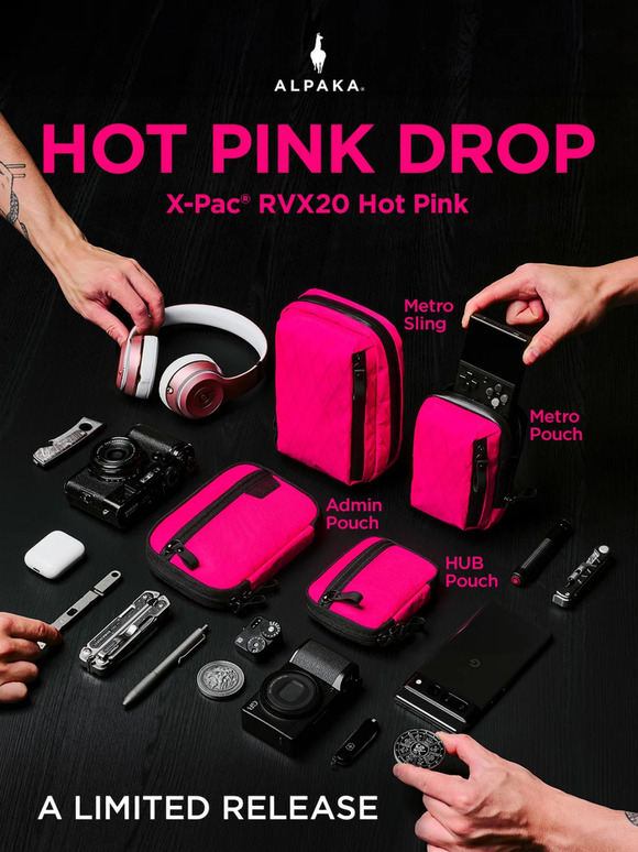ALPAKA: 💖 Introducing: NEW Hot Pink Accessories | Milled