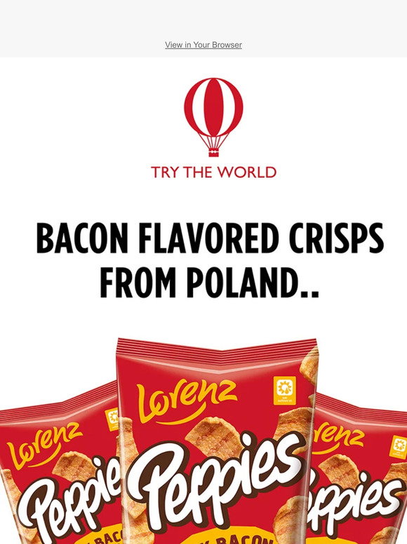 Try The World: 🥓 Bacon Crisps From Poland 🇵🇱 | Milled