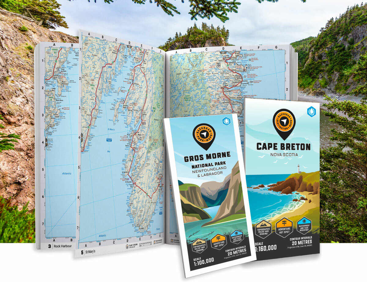 Backroad Mapbooks: Mapped for Adventure 🧭 Discover Atlantic Canada's ...