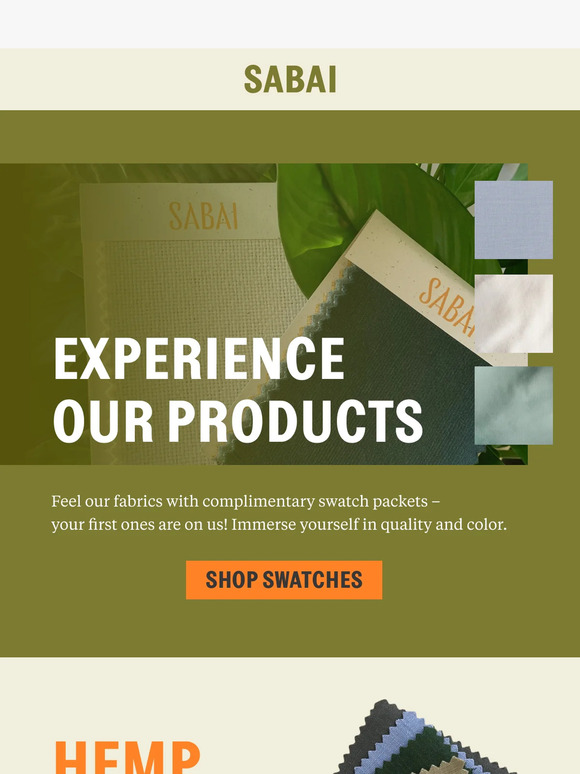 Sabai Design: Explore Our Sustainable Swatch Selection for Your Sofa ...