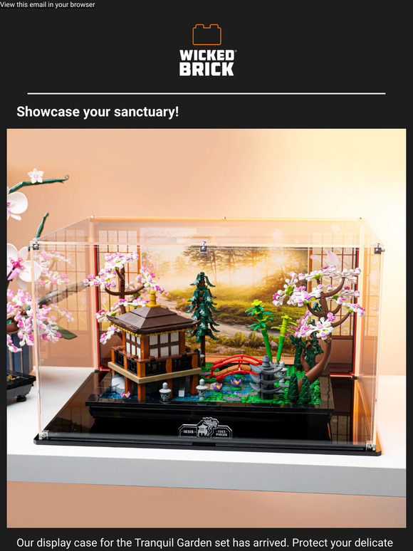 Wicked Brick: Three idyllic new displays have arrived 🏯 | Milled